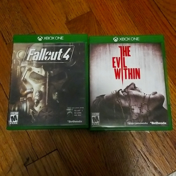 Video Games & Consoles | Xbox One Fallout 4 Xbox One The Evil Within ...
